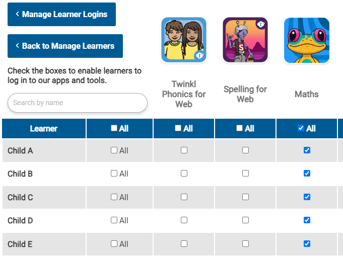 Technical Requirements, Access and Permissions - Twinkl Maths App ...