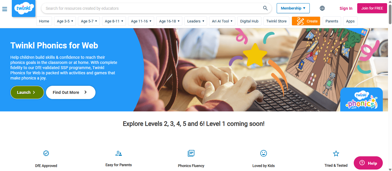 Accessing the Twinkl Phonics App – TwinklCares