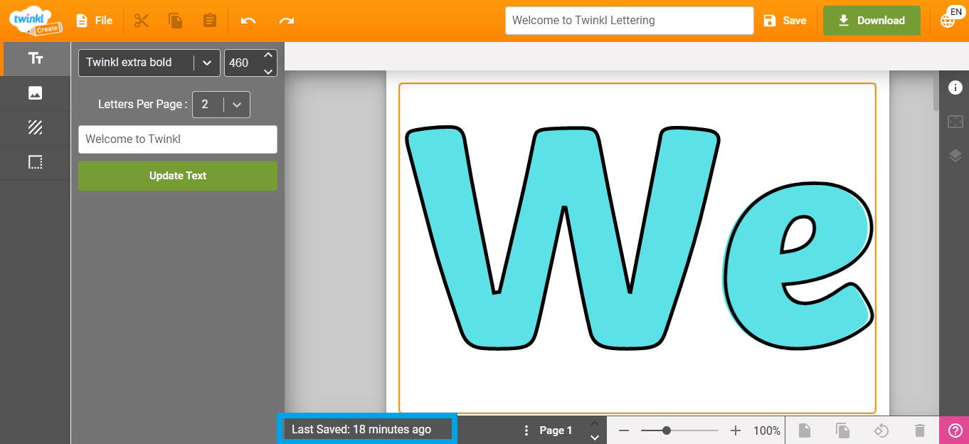 How to Create Display Lettering – TwinklCares