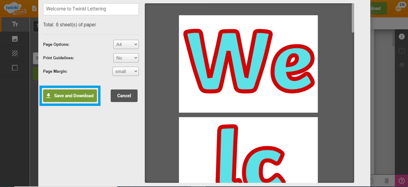 How to Create Display Lettering – TwinklCares