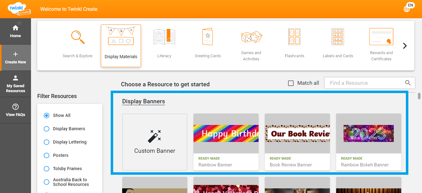 How to Create a Display Banner – TwinklCares