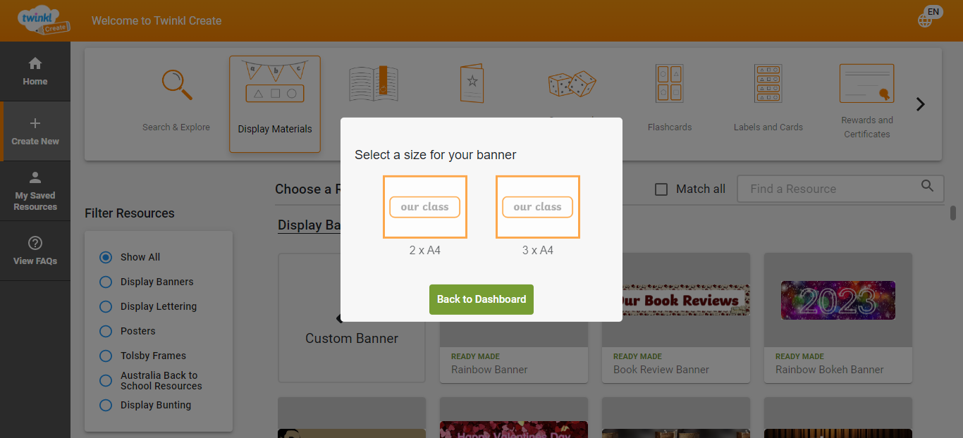 How to Create a Display Banner – TwinklCares