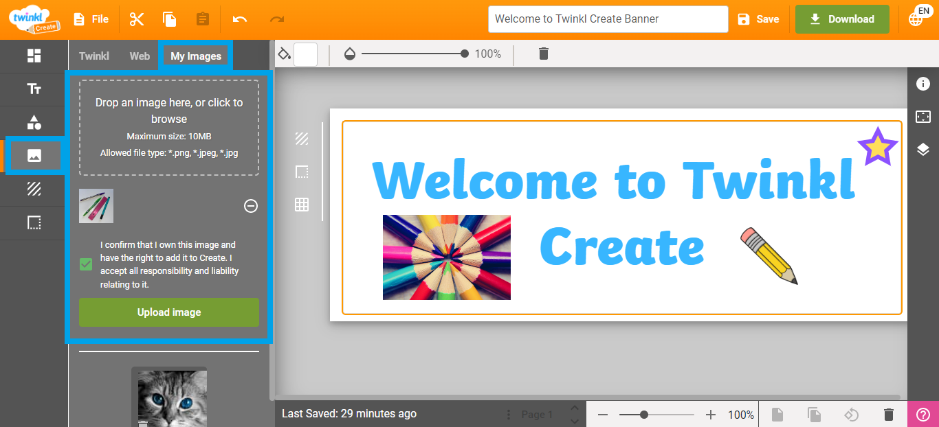 How to Create a Display Banner – TwinklCares
