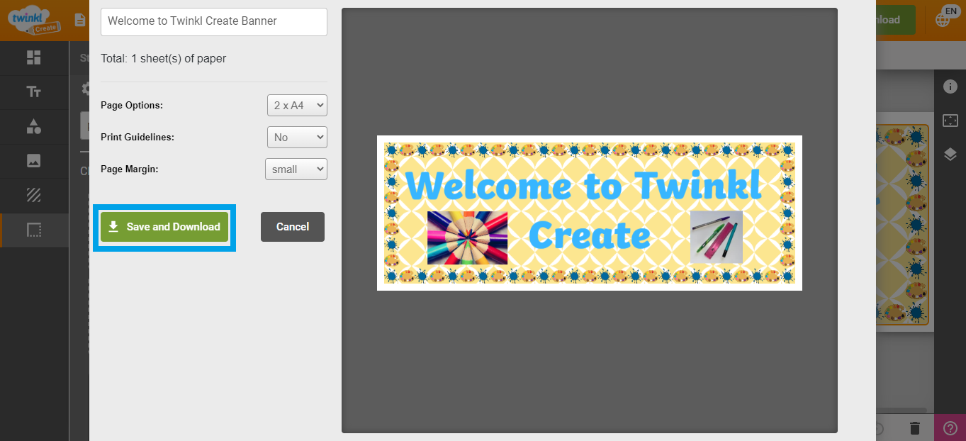 How to Create a Display Banner – TwinklCares